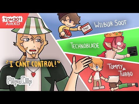 Philza, The Ideal Dad! "They're Uncontrollable!" | Dream SMP Animatic ...