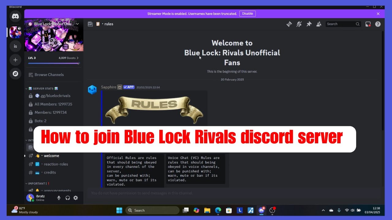 Blue Lock Rivals Discord Server: How to Join & Get the Invite Link ...