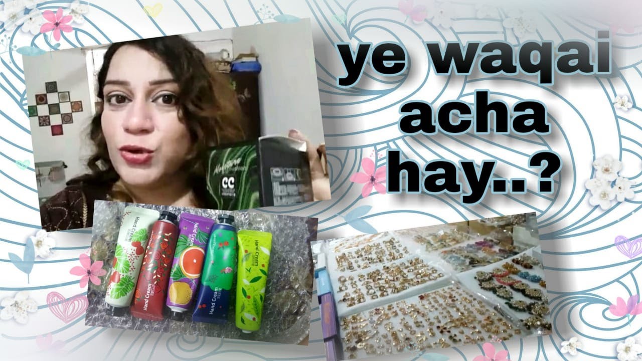 Review chafful cc silky air cusion||Bioaqua handcreams||casual shopping ...