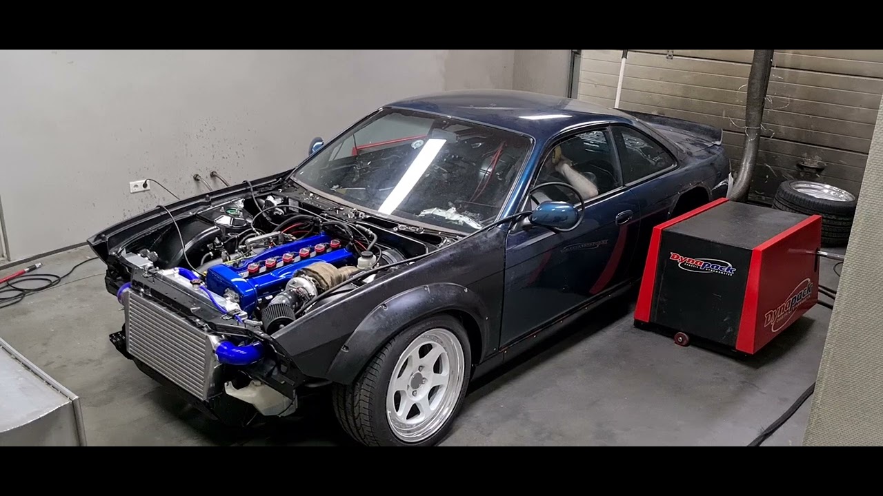 RB26 200SX S14 dyno EFR - YouTube