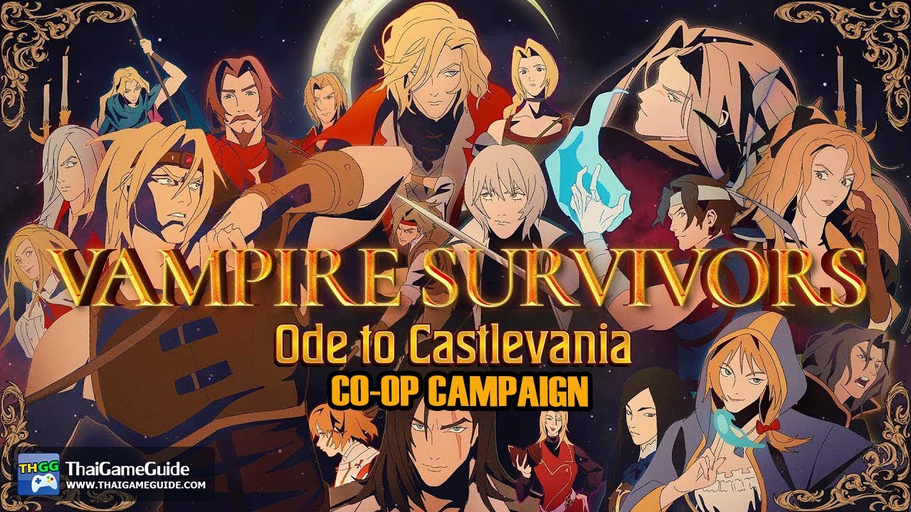 Vampire Survivors: Ode to Castlevania | Local Shared Screen Co-op ...