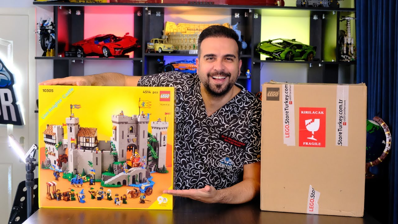 EN BÜYÜK LEGO KALE SETİ VE LEGO STORE ALIŞVERİŞİ! - YouTube