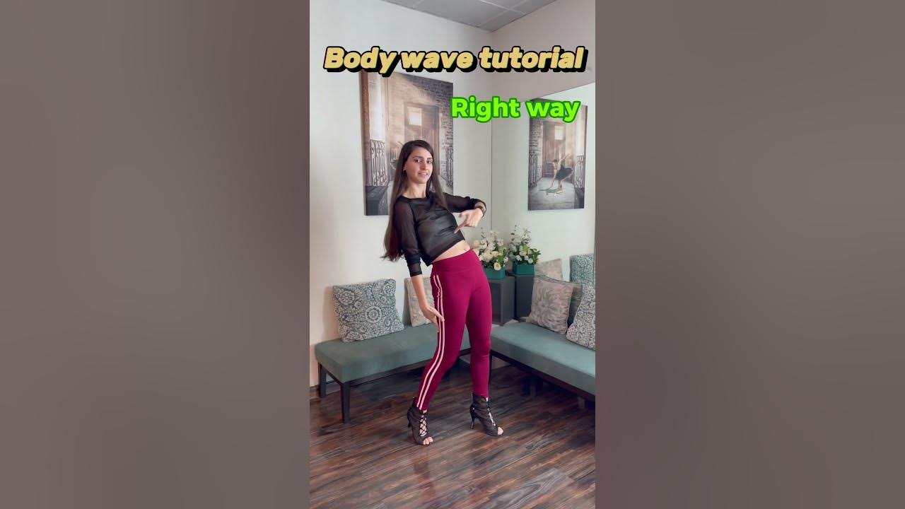 How to do a Body roll? tutorial -body wave tutorial Latin bachata and salsa - YouTube