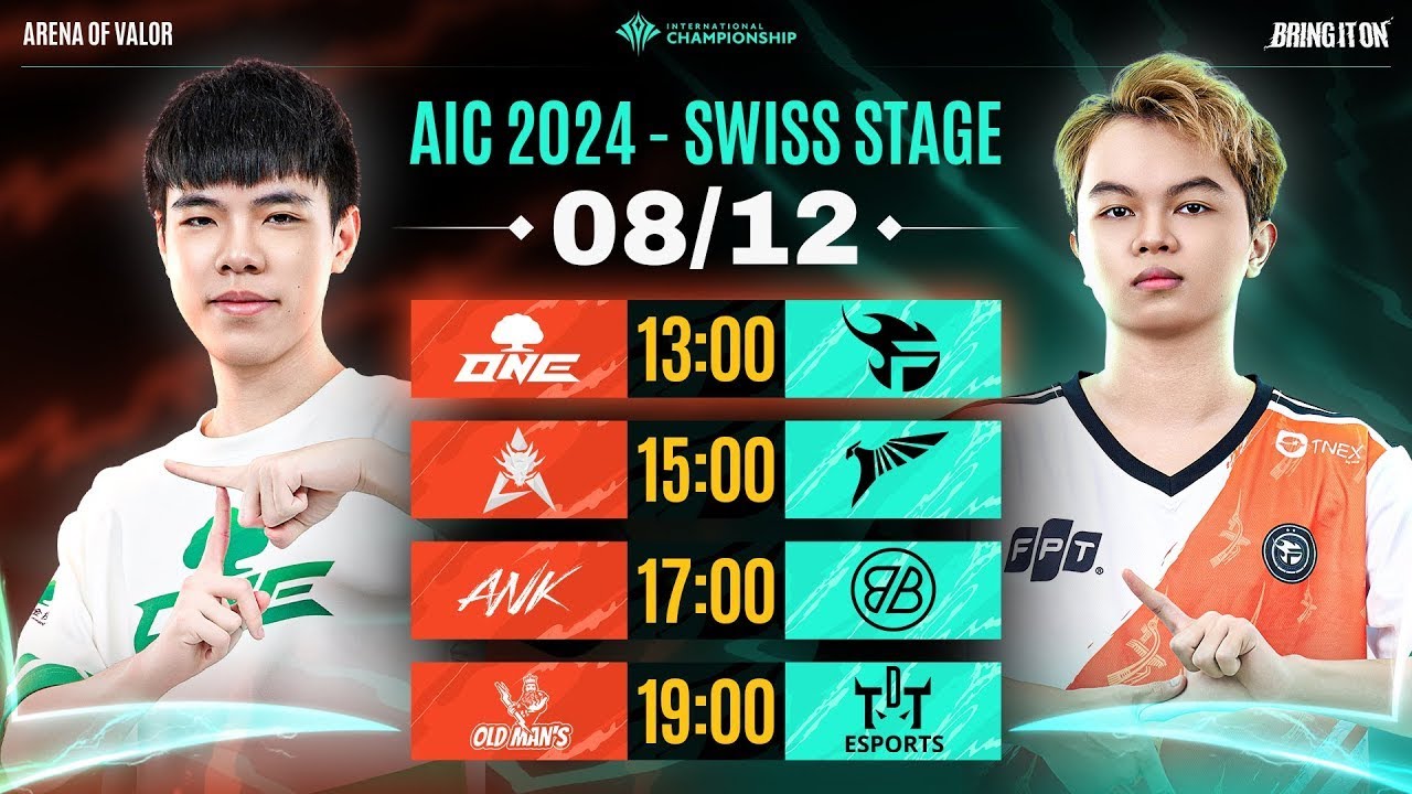 CATHAY ONE TEAM vs FPT X FLASH | SWISS STAGE - AIC 2024 | NGÀY 08/12 ...