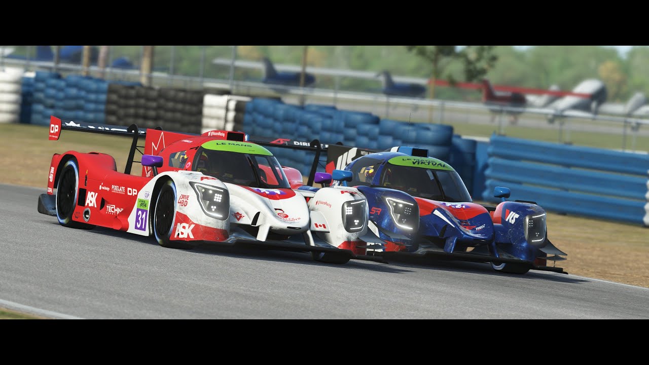 Two wide, side by side for ages - LMVC rFactor 2 Ligier JS P320 LMP3 at ...