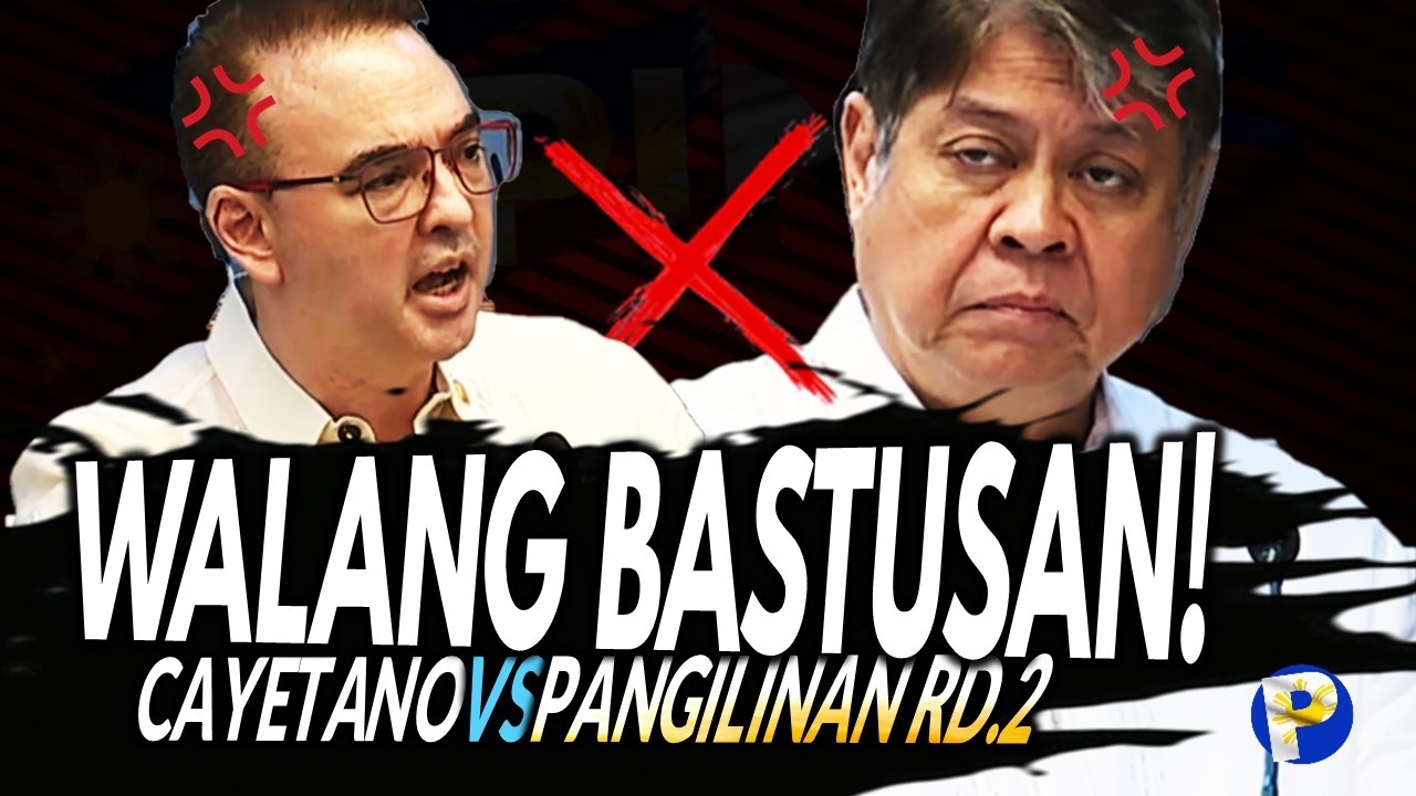 "Wala tayong bastusan!" SAGUTAN Rd.2 ni Cayetanno VS Pangilinan sa ...