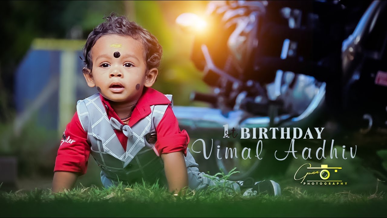 Teaser of Vimal Aadhiv's 1st BIRTHDAY From Guna Photography & Team ...