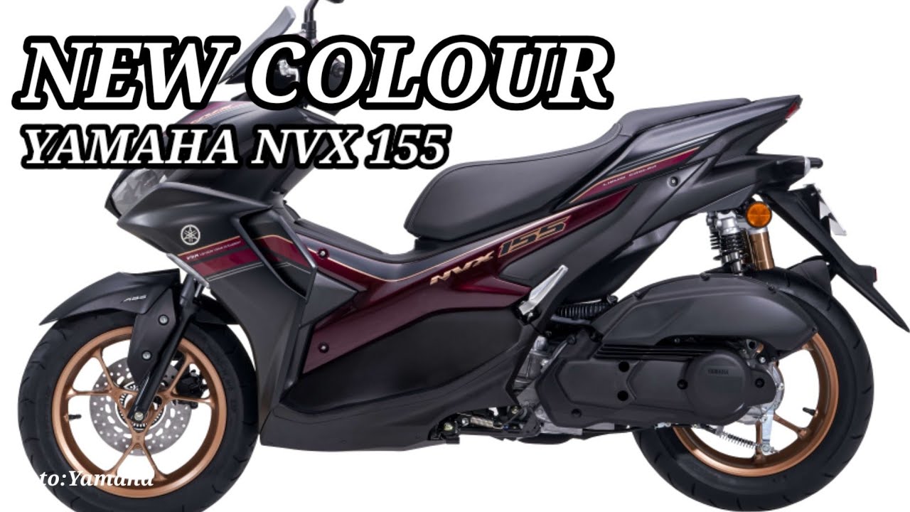 YAMAHA 2023 NVX 155 ABS MYSTIQUE RUBY - YouTube