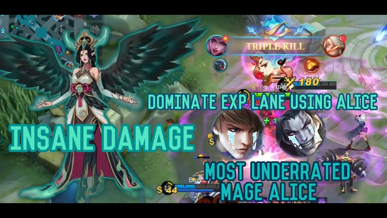 Counter the Meta With Alice | Alice Bullies Gusion | Alice Best Build ...