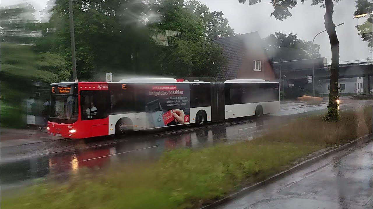 BSAG Bremen Mitfahrt Linie E/1E (Vom Roland Center bis BSAG Zentrum/SEV/Schienenersatzverkehr ...