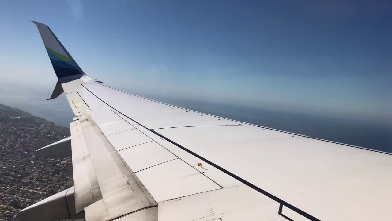 Noon takeoff on Alaska Airlines B739 from San Diego - YouTube