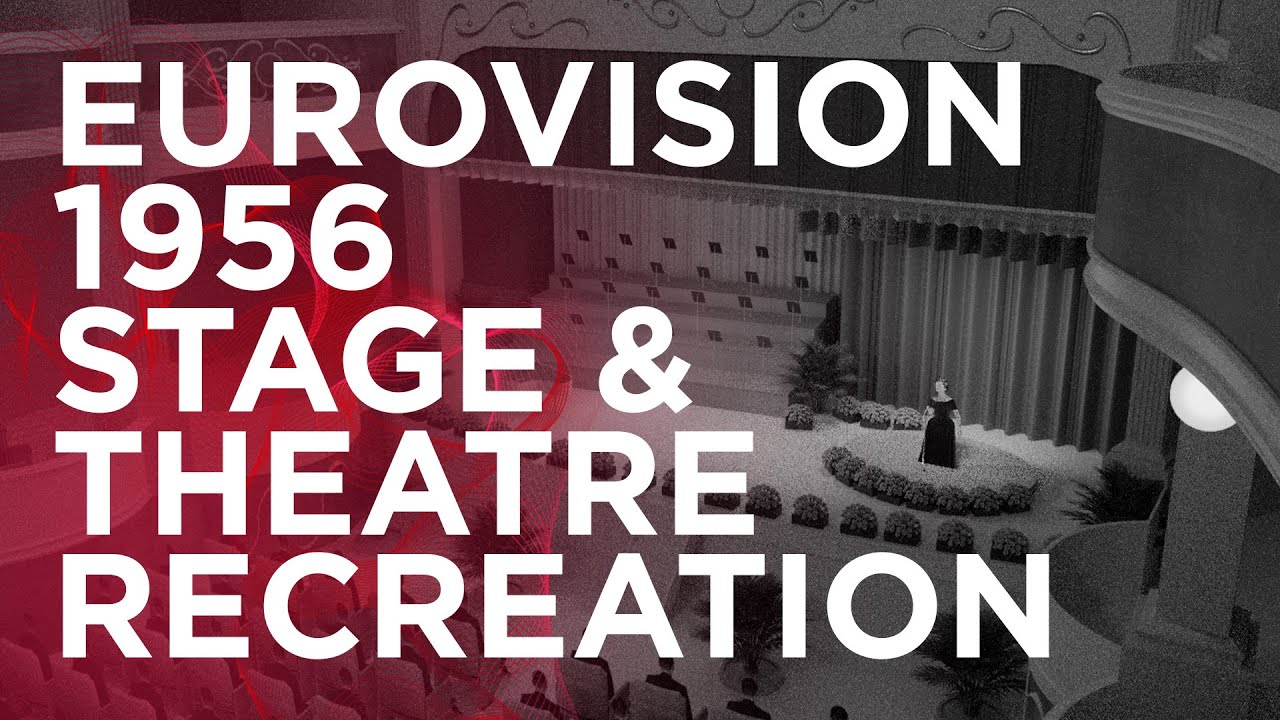 Eurovision Song Contest 1956 | Stage and Theatre Recreation | 66th ...