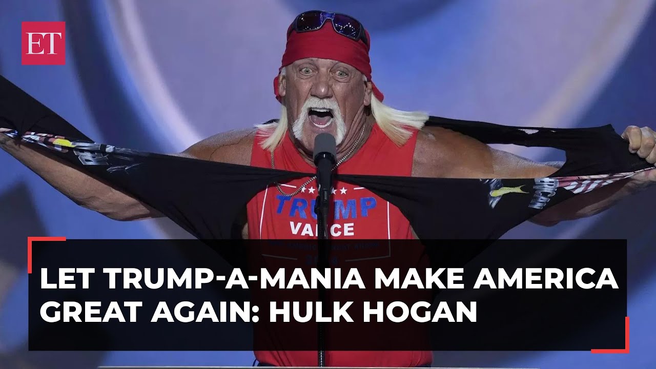 Donald Trump is the new American Hero: Hulk Hogan at RNC - YouTube
