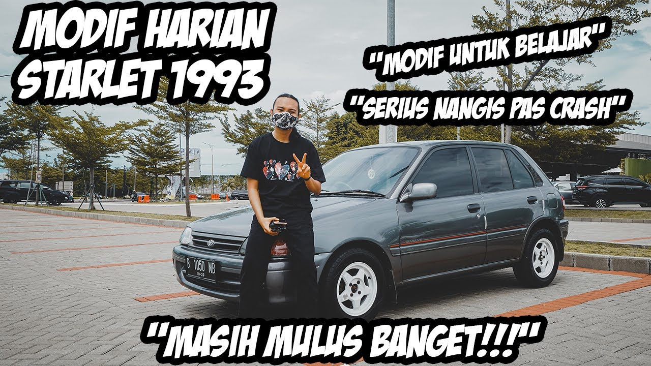 MODIFIKASI STARLET 1993 OEM LOOK ! MASIH MULUS.. ~ - YouTube