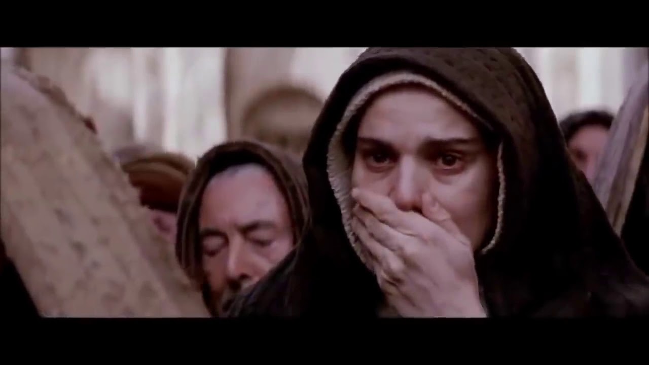 THE CRUCIFIXION OF JESUS IN THE PASSION OF CHRIST MOVIE - YouTube