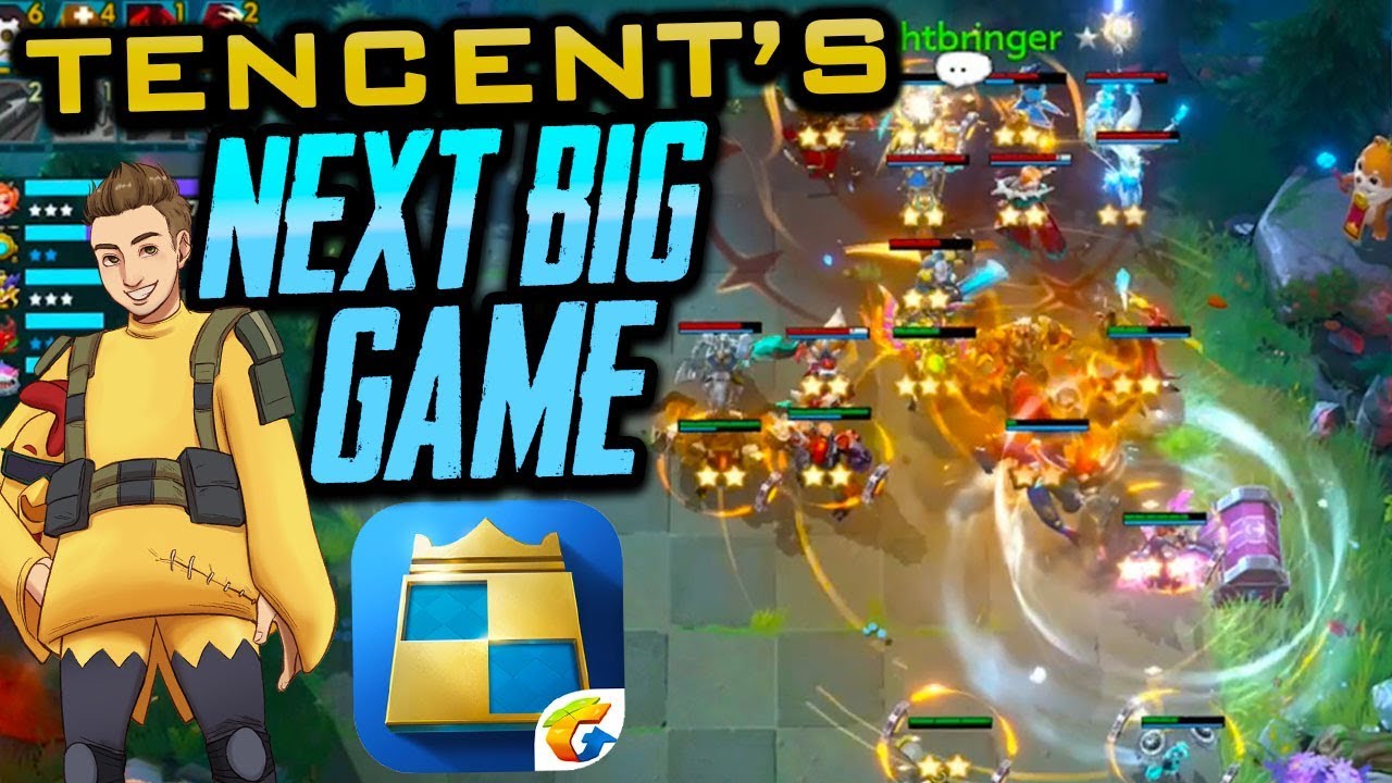 BRAND NEW TENCENT GAME 2019 (CHESS RUSH) - YouTube