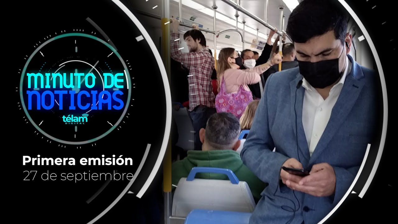 Minuto de Noticias. Primera emisión del 27 de septiembre. - YouTube