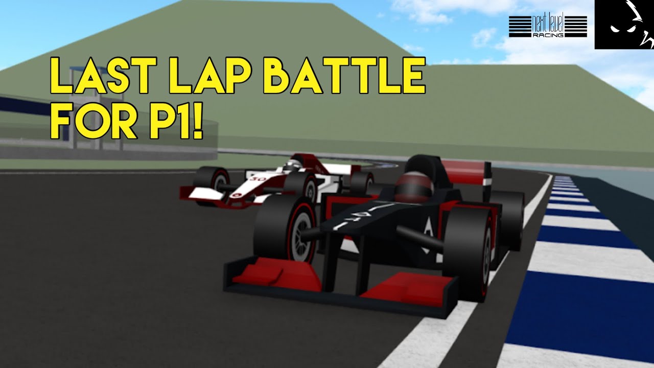 Last lap battle for P1! | Formula Roblox - YouTube