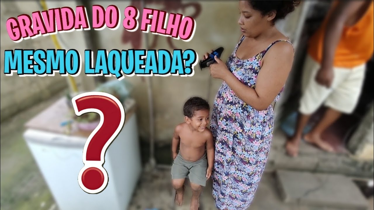 GRAVIDA DO 8 FILHO MESMO LAQUEADA?? ROTINA DE UMA MÃE DE 7 - YouTube