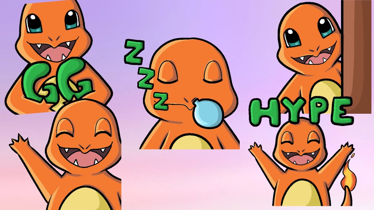 Twitch Charmander Emotes - YouTube