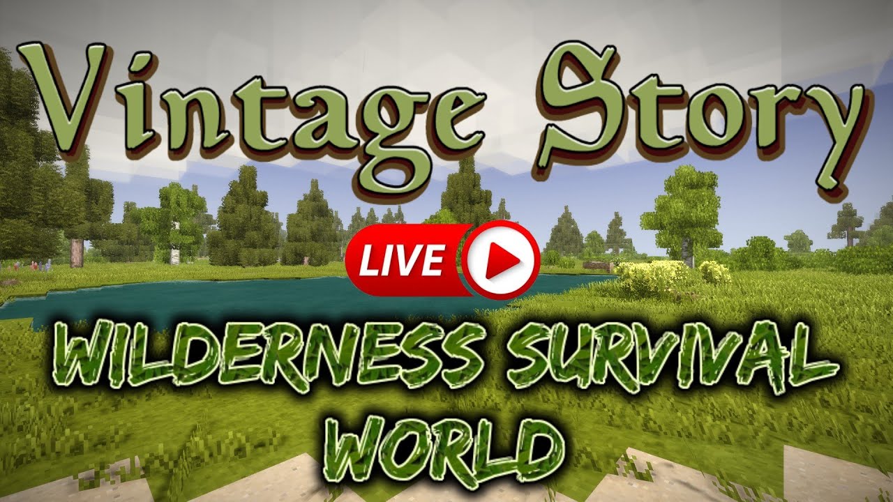 Vintage Story Live Stream - Build it HIGH.... LIVE! (VOD 7) - YouTube