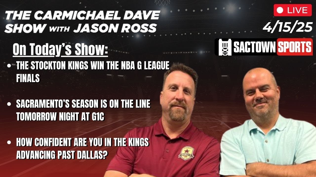 One day until the Play-In ⏰ | The Carmichael Dave Show with Jason Ross ...