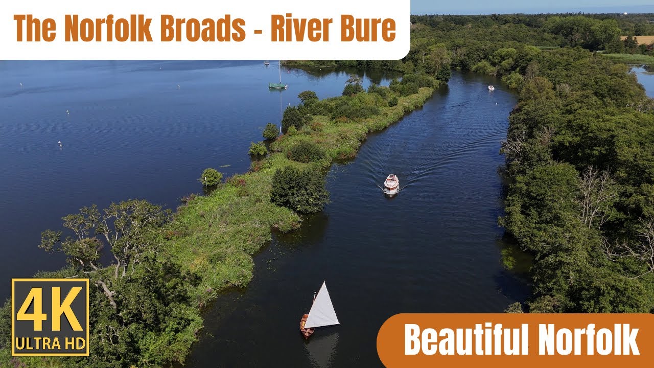 The Norfolk Broads - River Bure - YouTube