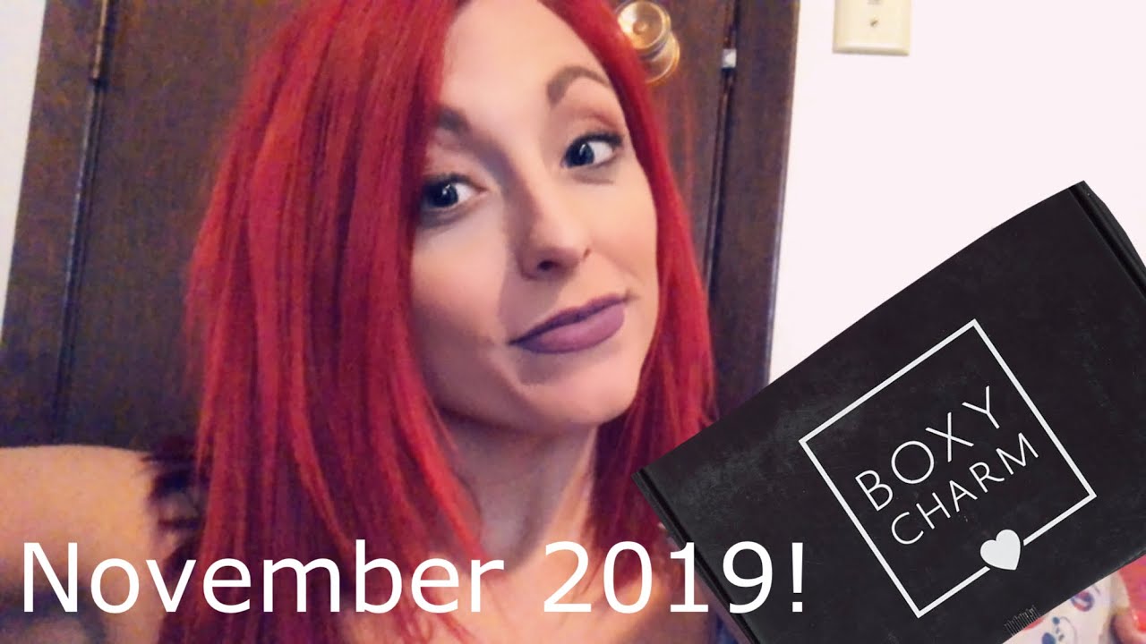 BOXYCHARM NOVEMBER 2019/ Spoilers - YouTube
