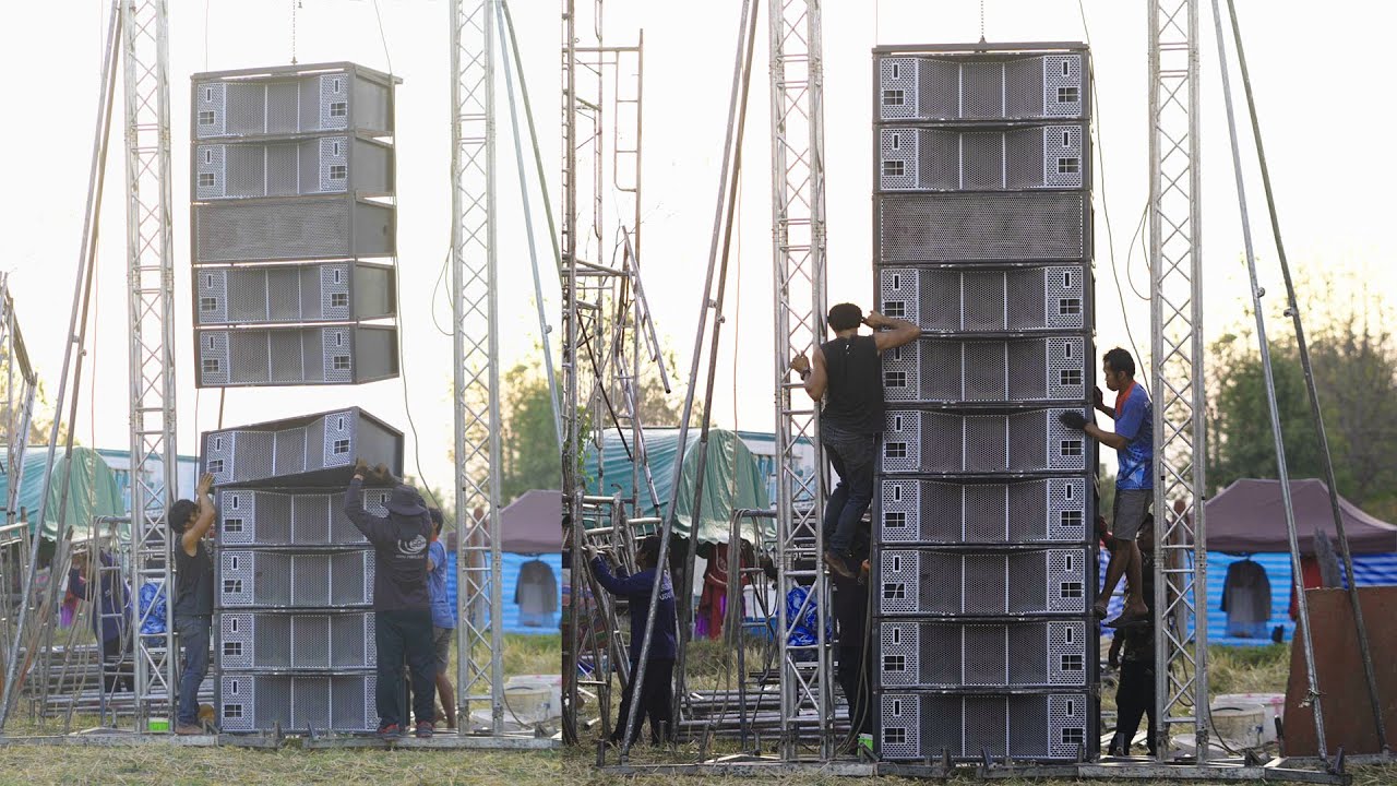 line array speaker 12 inch Thailand - YouTube