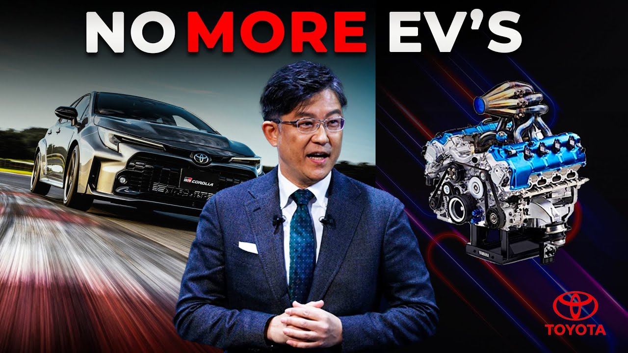 New Toyota CEO Reveals Hydrogen Combustion Engine | The End of Electric Cars - YouTube