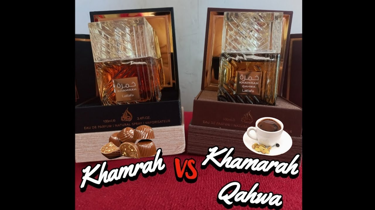 Lattafa Khamrah VS Lattafa Khamrah Qahwa(Lançamento 2023) #lattafa # ...