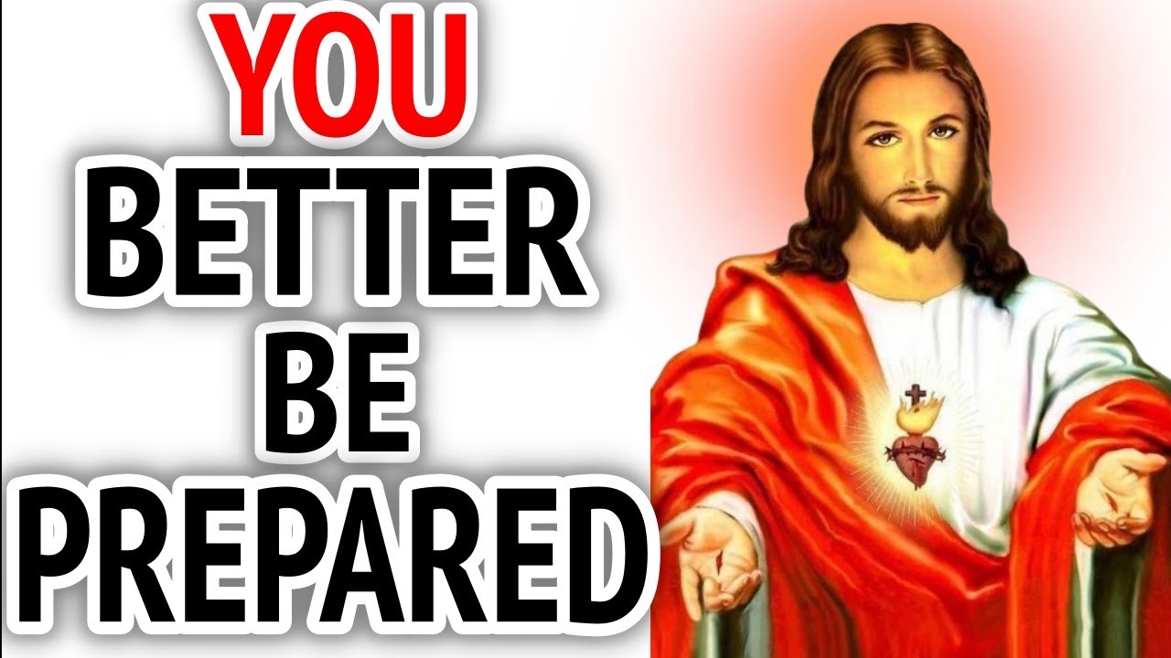 JESUS MESSAGE: YOU BETTER God Message Today | God Message For You ...
