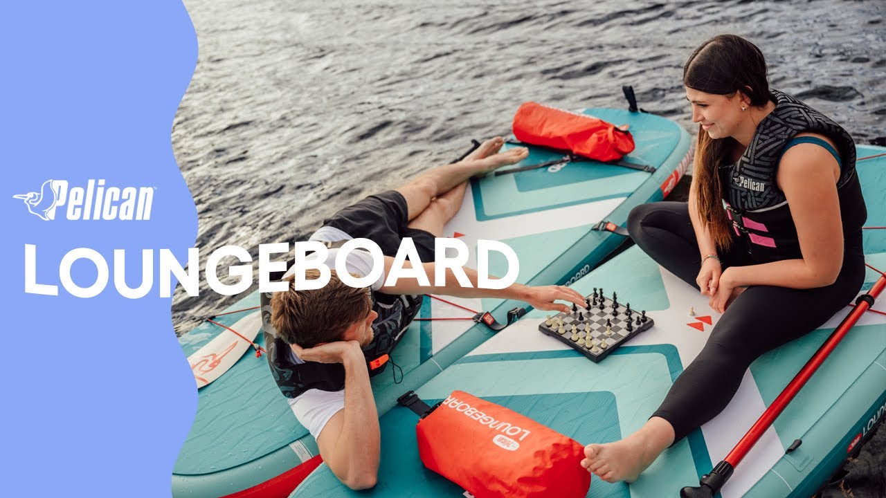 PELICAN | The Pelican Loungeboard Inflatable Board #BuiltForJoy - YouTube