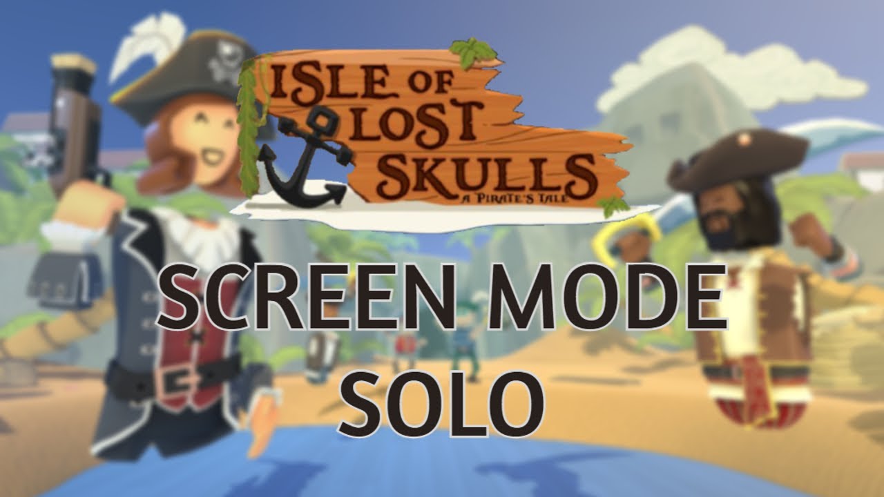 The Isle of Lost Skulls Solo Screen Mode - Rec Room - YouTube
