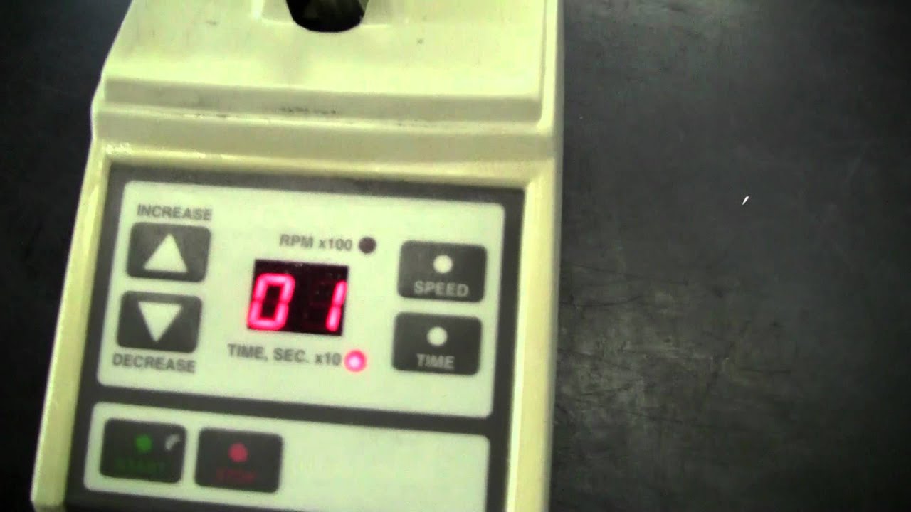 Biospec Mini Bead-Beater model 3110BX - YouTube