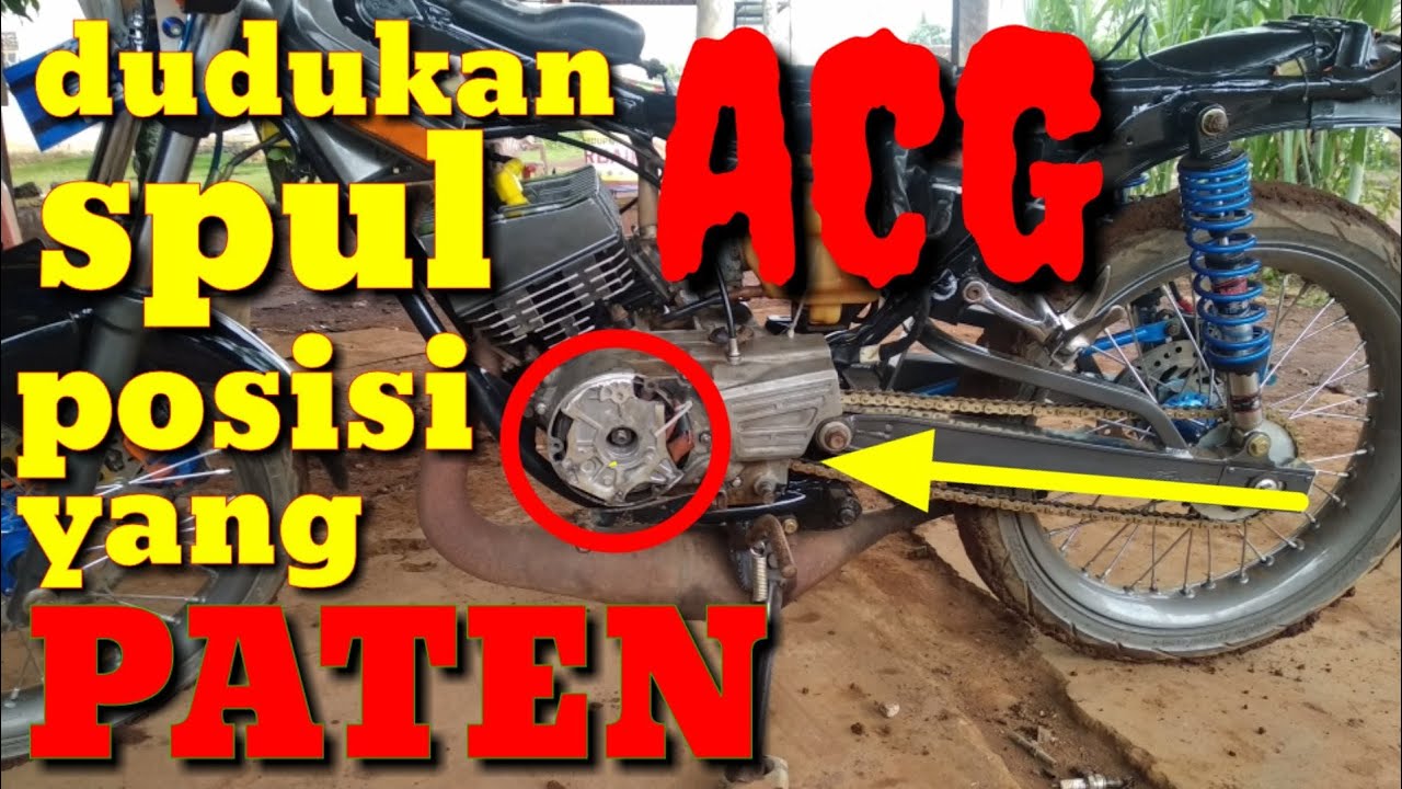 RX KING pasang ACG STATER - posisi dudukan spul - YouTube