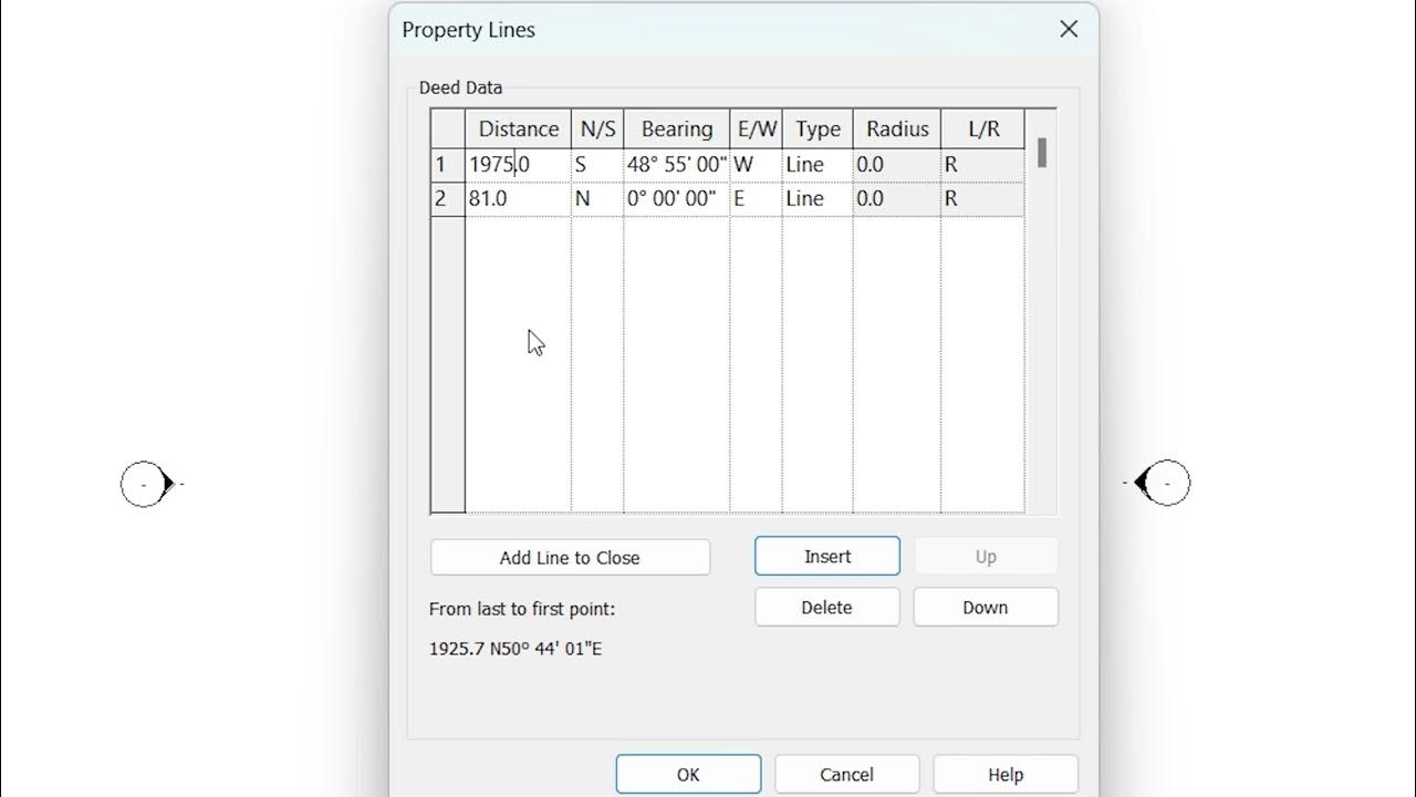 how to plot property lines in revit - YouTube