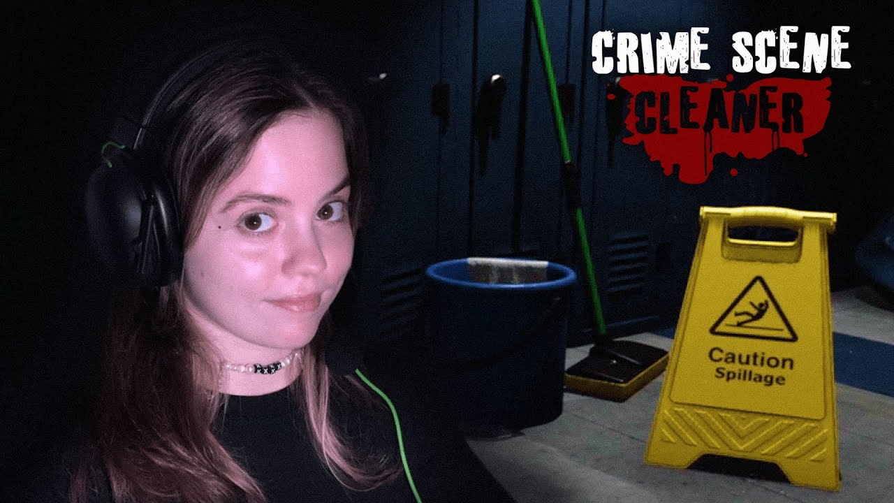 working as a criminal janitor crime scene cleaner #1 - YouTube