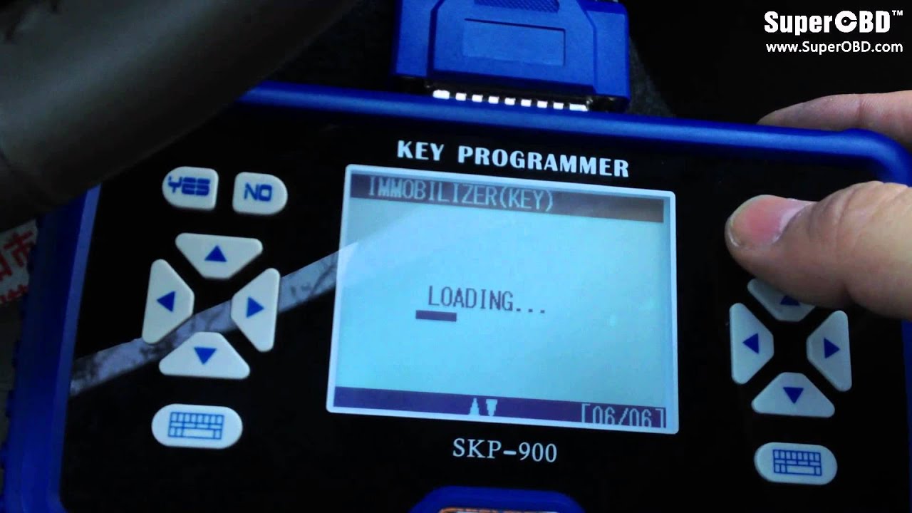 GRAND VOYAGER for SKP-900 Key Programmer - YouTube