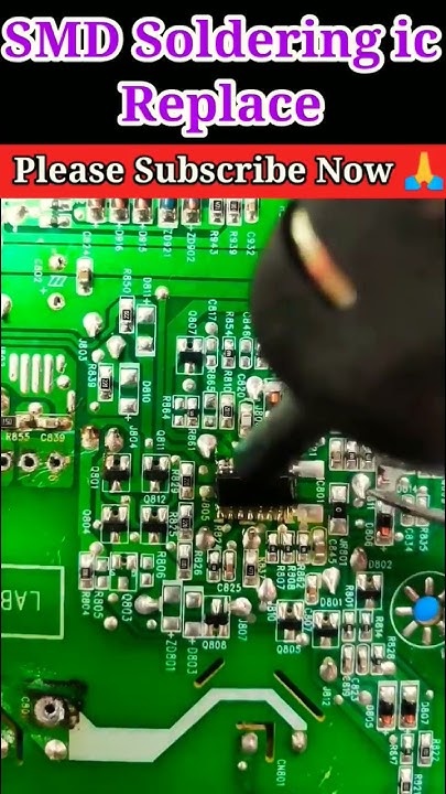SMD Sold IC Remove 💥 #sold #smd #ic - YouTube