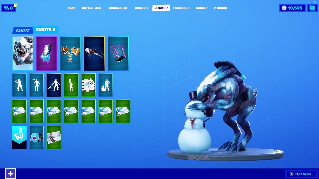 Monster Skin [The Devourer] Looks Funny With These Emotes in Fortnite ...