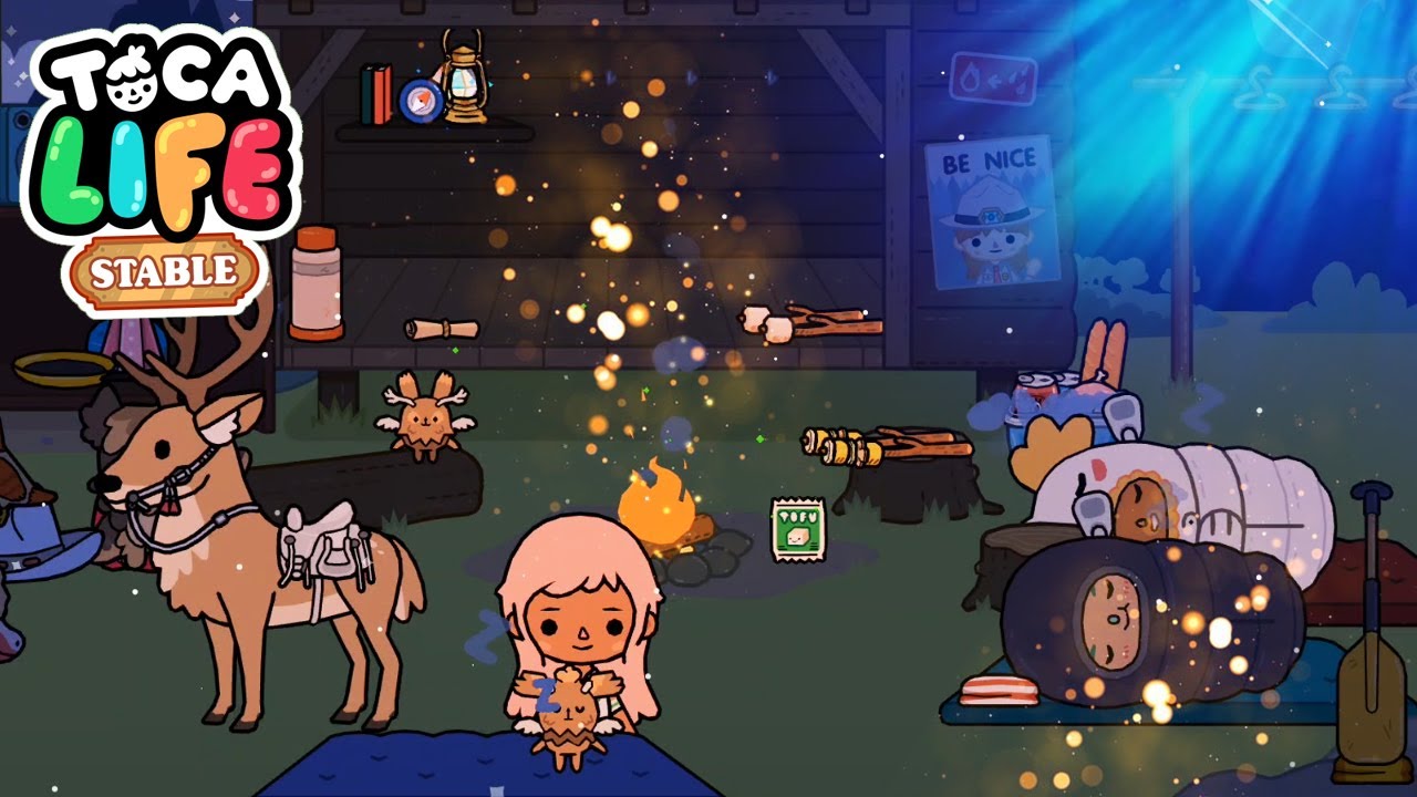 Toca Life World "STABLE" - Magiczny biwak @tocaboca - YouTube