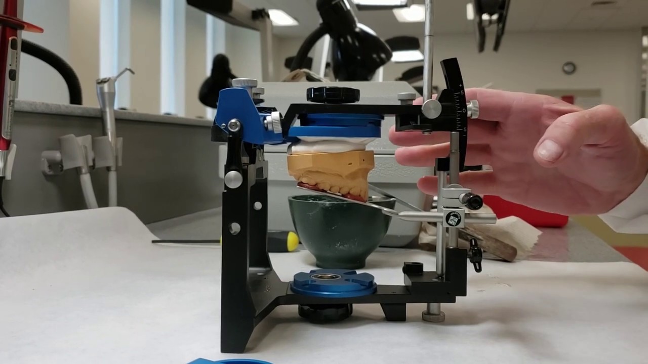 Mounting the Maxillary Cast on Articulator - Dr. Mark R. Taylor - YouTube
