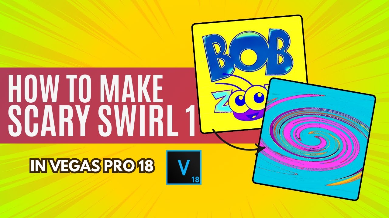 How To Make Scary Swirl 1 l Vegas Pro 18 - YouTube