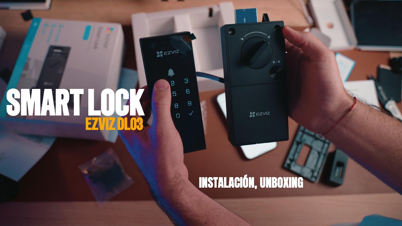 SMART LOCK EZVIZ DL03 | UNBOXING, INSTALACIÓN | 2024 - YouTube