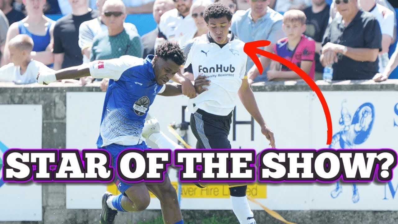Isaac Gordon’s Big Moment in Derby County’s First Preseason Game! - YouTube