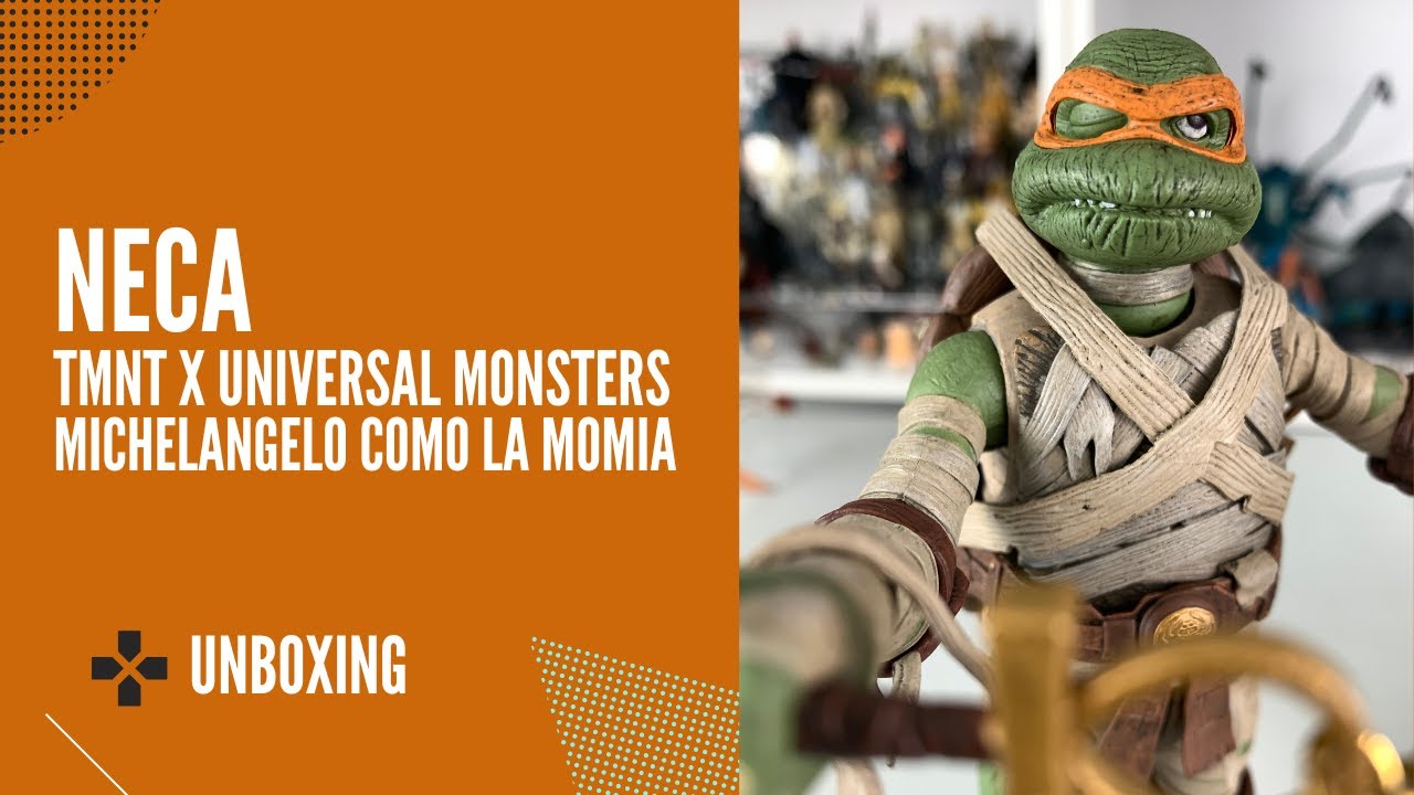 ¡Cowabunga Imhotep! Unboxing Neca TMNT x Universal Monsters ...
