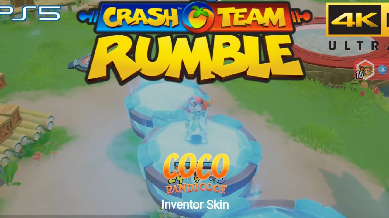 Crash Team Rumble BETA: Competitive: Coco Bandicoot Inventor Skin (PS5 ...