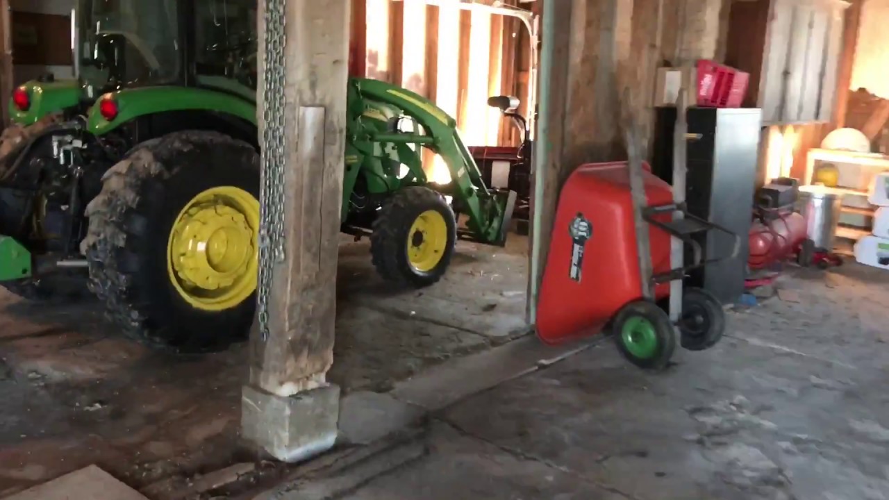 John Deere 4720 cold start with a Case Farmall 120C and a Chevrolet ...