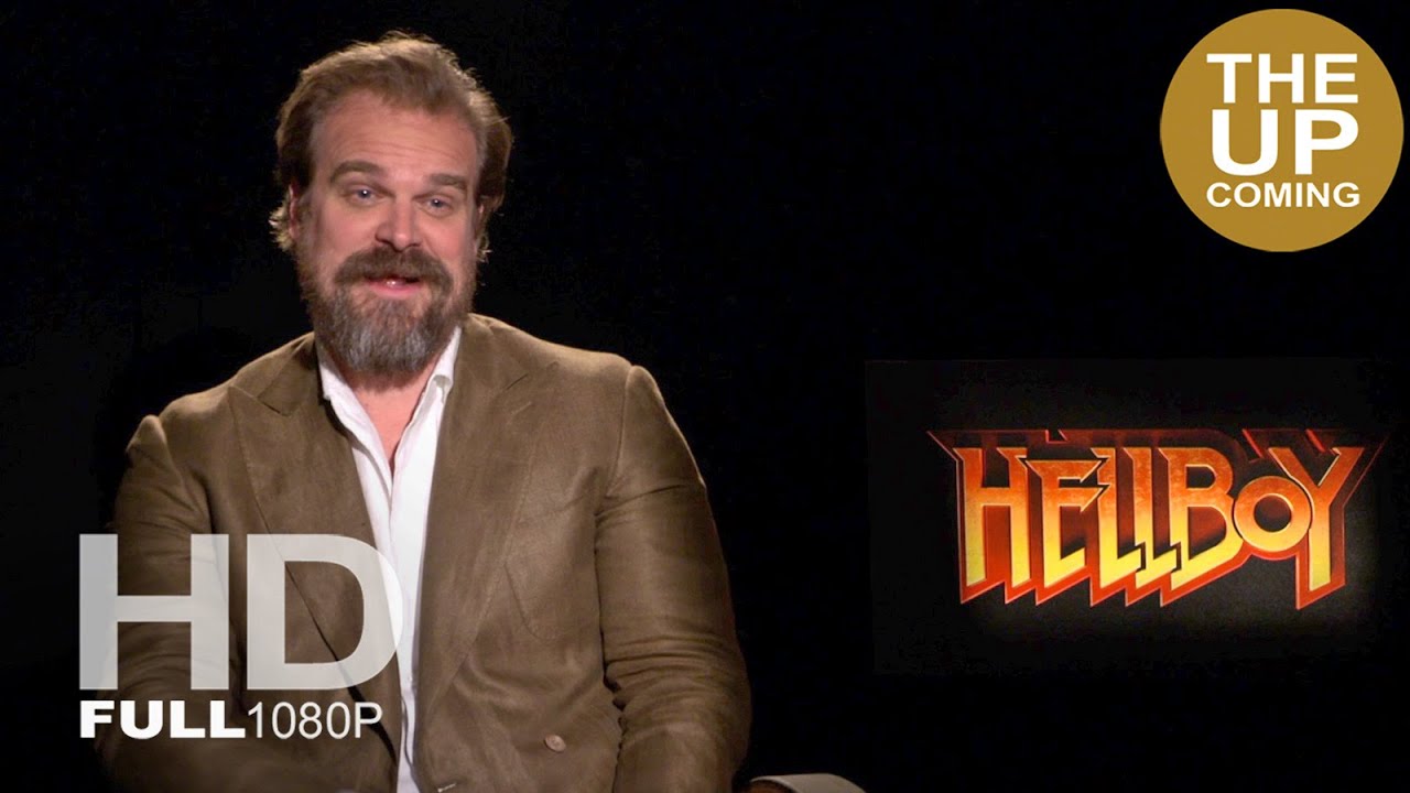 David Harbour - Hellboy interview - YouTube